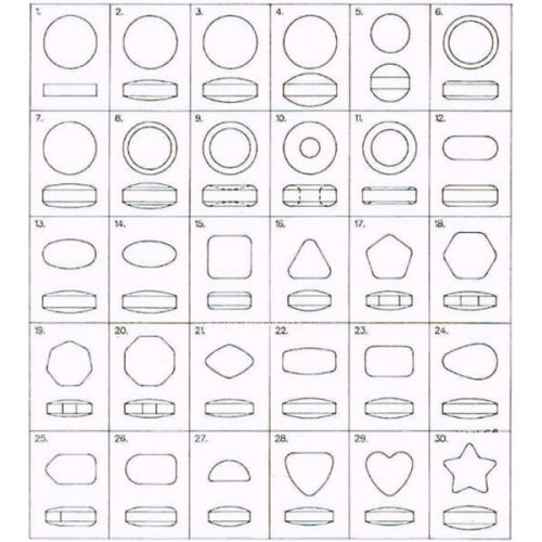 Customized tablet press molds | TOPTDP
